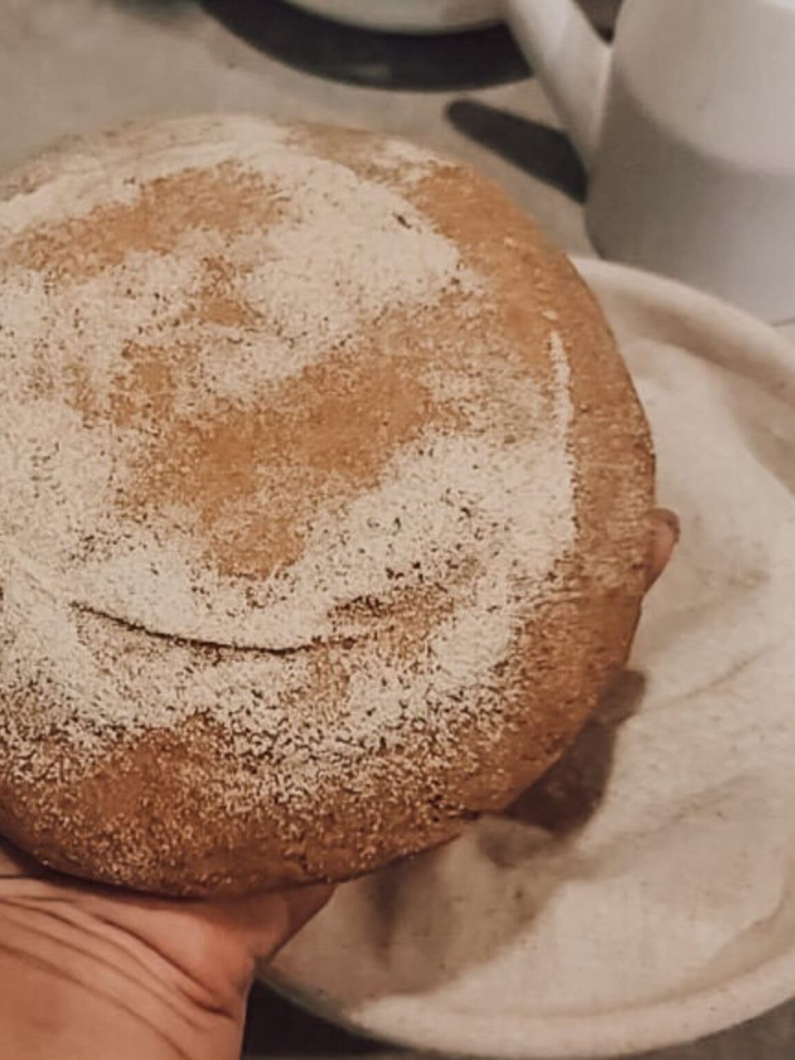 Whole Wheat Sourdough Bread (Simple Steps)