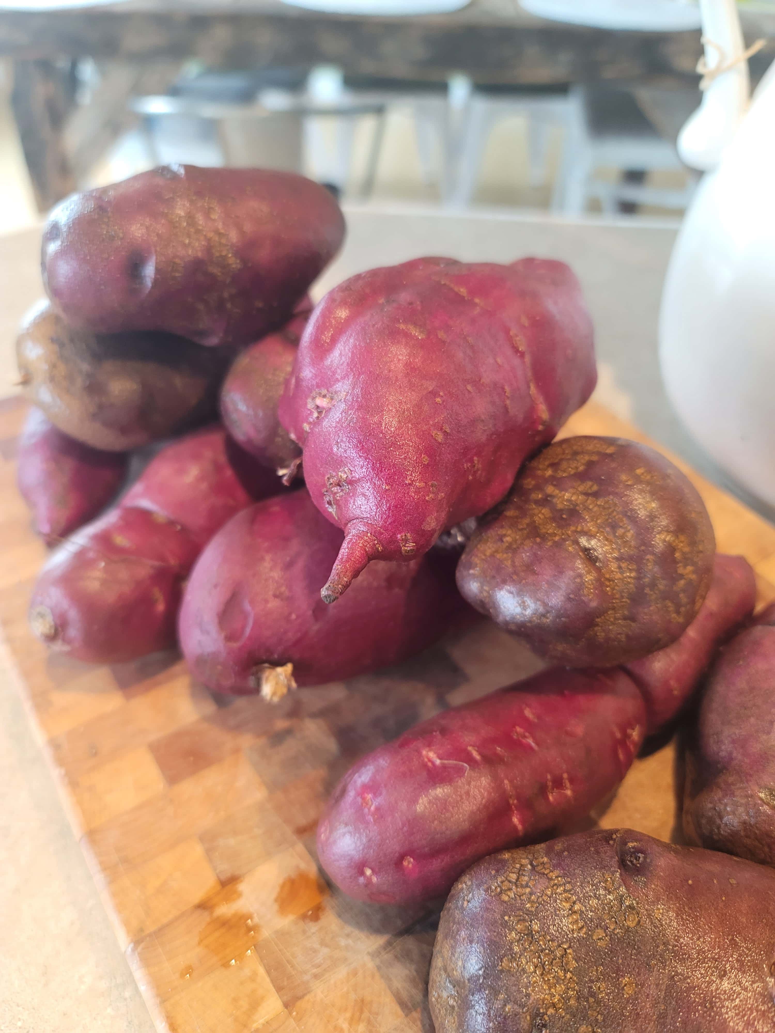 Simple Purple Mashed Potatoes | Healing Home Recipes