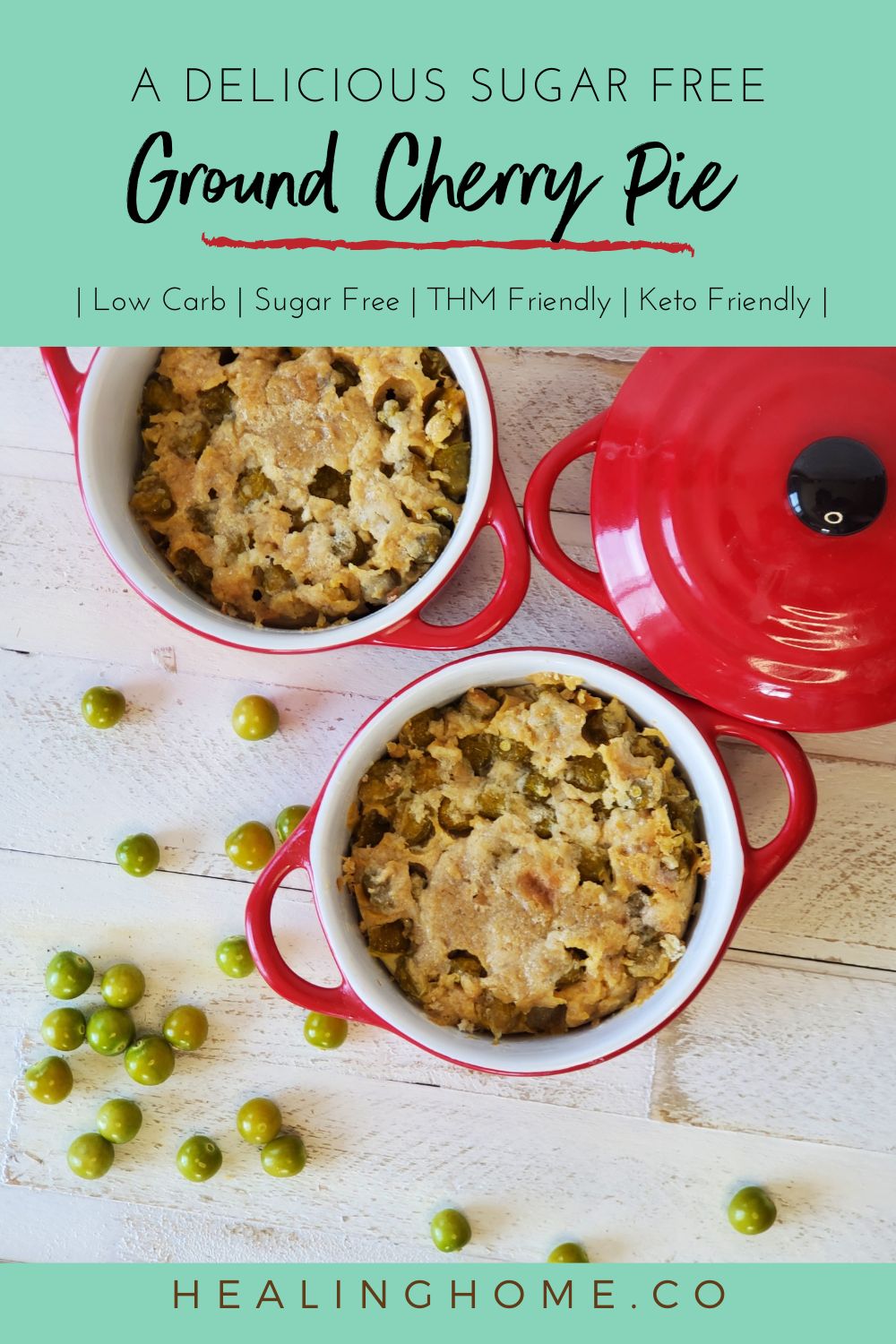 A Ground Cherry Pie that is Delicious and Sugar Free | Healing Home Recipes