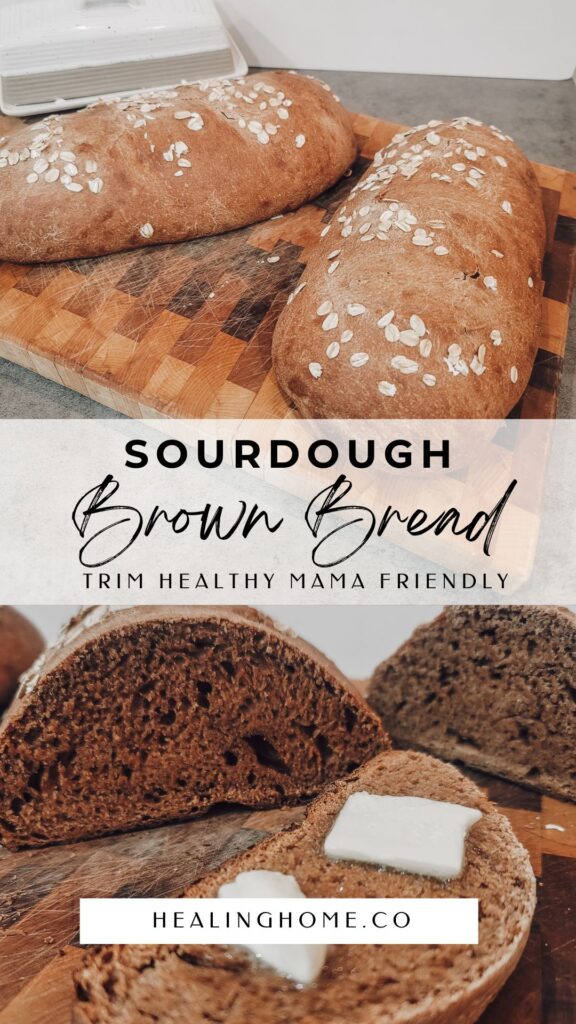Sourdough Brown Bread | Healing Home Recipes